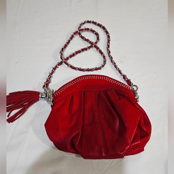 Cache | Bags | Red Crossbody Bag | Poshmark